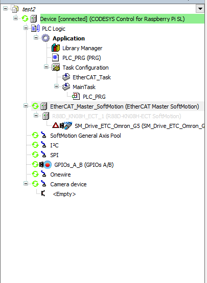 CODESYS Forge - CODESYS Forge / Talk / Motion 🇬🇧: Omron R88D-KN08H-ETC with a raspberry on top ...